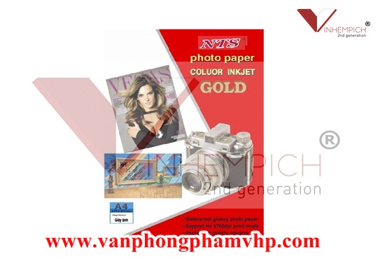 GIẤY IN MÀU A3 NTS PHOTO PAPER 230GSM - VĂN PHÒNG PHẨM VINHEMPICH