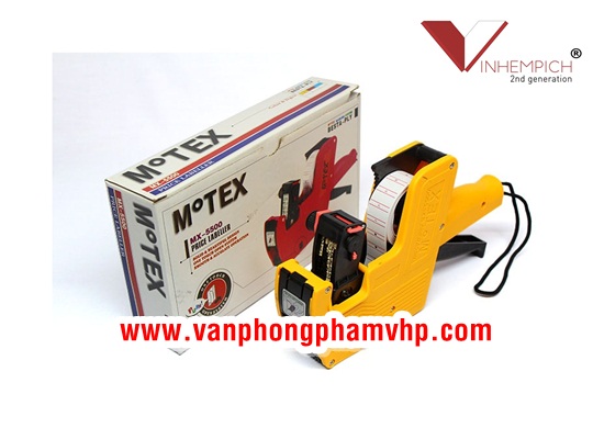 MÁY BẤM GIÁ MOTEX MX 5550 EOS - VĂN PHÒNG PHẨM VINHEMPICH
